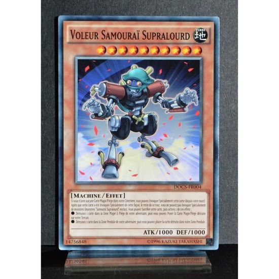Carte YU-GI-OH DOCS-FR004 Voleur Samouraï Supralourd NEUF FR - Cdiscount Jeux - Jouets