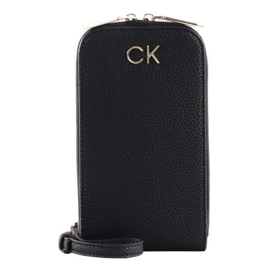 Calvin Klein Re-Lock Phone Crossbody Bag CK Black [207945] - sac ...