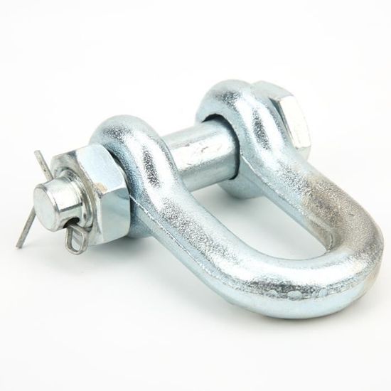 HURRISE manille de levage Type d'arc galvanisé en acier allié robuste à ...