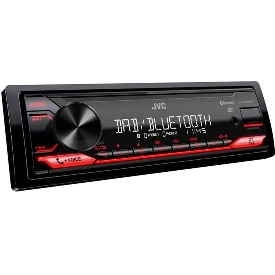 Autoradio JVC - KD-X282DBT - USB - Bluetooth - DAB+ - Cdiscount Auto