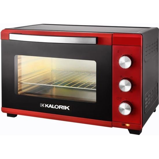 Mini-Four rôtisserie & convection pose libre - KALORIK – TKG OT 2034 CRL RD – 38L – 1600W ...