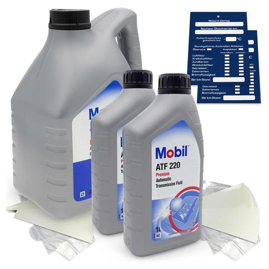 6 Litre Mobil Atf 220 Premium ExxonMobil - Cdiscount Auto