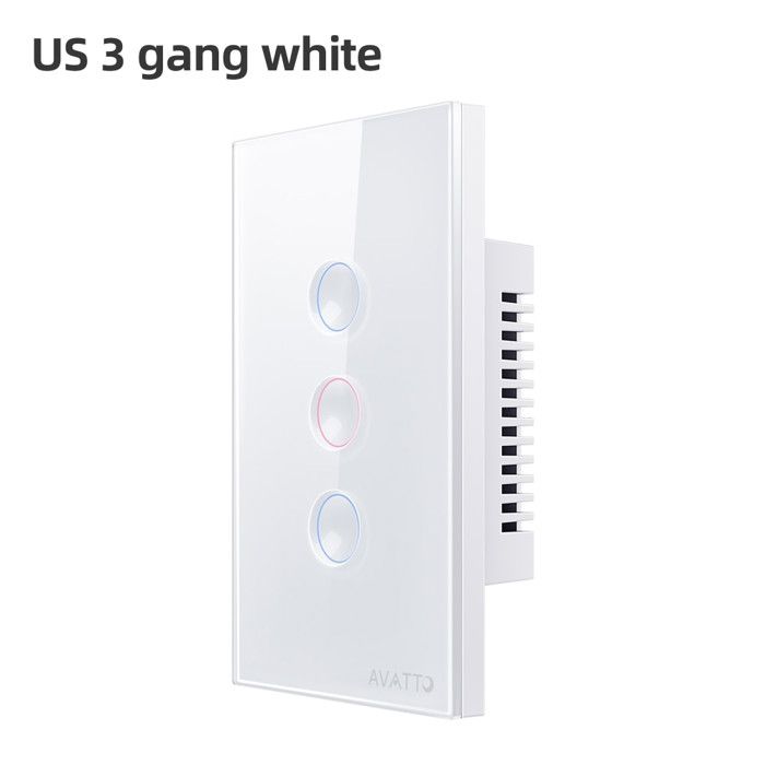 Tuya Zigbee Smart Touch Switch,110-240V,1,2,3/4 Gang Light Switches ...