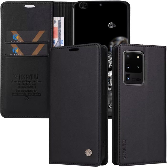 Coque Samsung Galaxy Note 22 Ultra en Cuir PU avec Rabat, Pochette ...