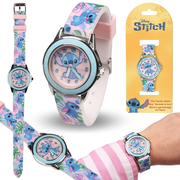 DISNEY Stitch MONTRE-bracelet à QUARTZ pour enfants, montre d ...