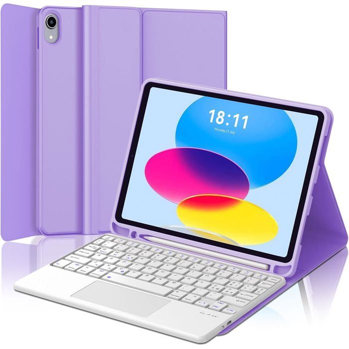 Clavier Avec Trackpad Pour Ipad A16 11Eme Generation 2025/10Eme ...