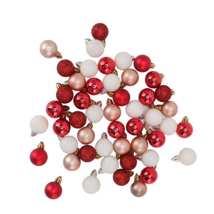 Ornements - AKOZON - Mini Boules de Noël - 49pcs - Incassables ...