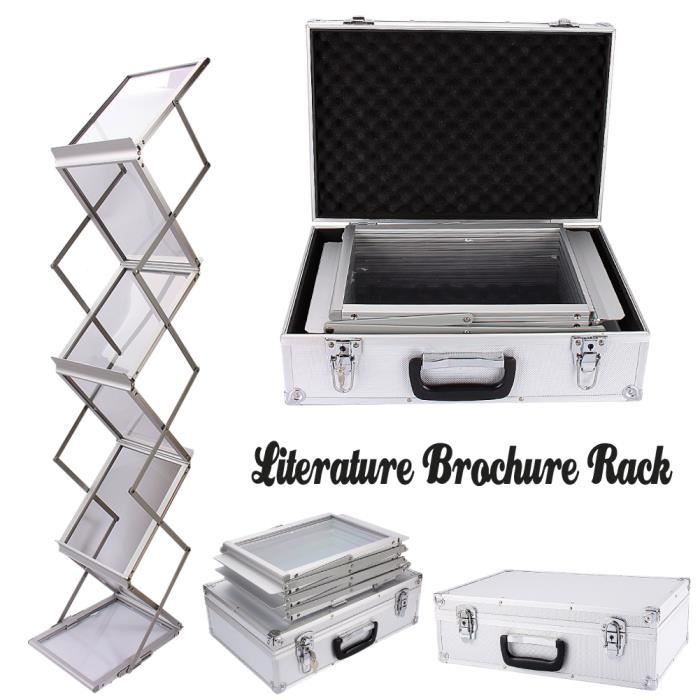 LHE - A4 pliant brochure support exposition présentoir porte-dépliant ...