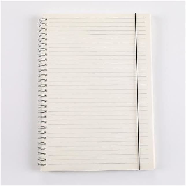 A6 Spirale Livre Bobine Cahier À Faire Doublé Point Blanc Grille Papier ...