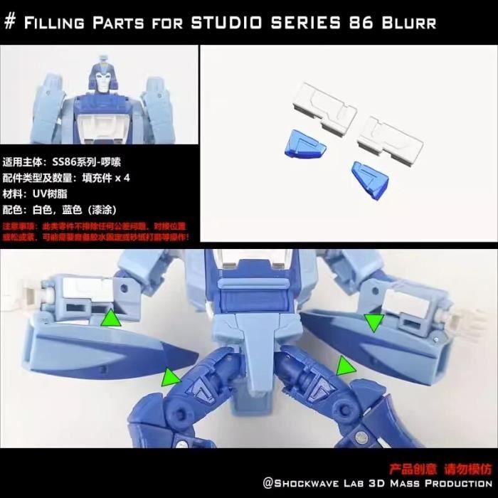 Pour SS86 Blurr - Kit de mise à niveau de remplissage de laboratoire de ...