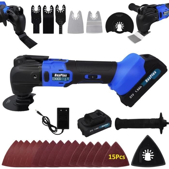 Outils Multifonctions, Outil Multi-Outils, Scie Oscillante Sans Fil, Scie Vibrante Avec 20 ...