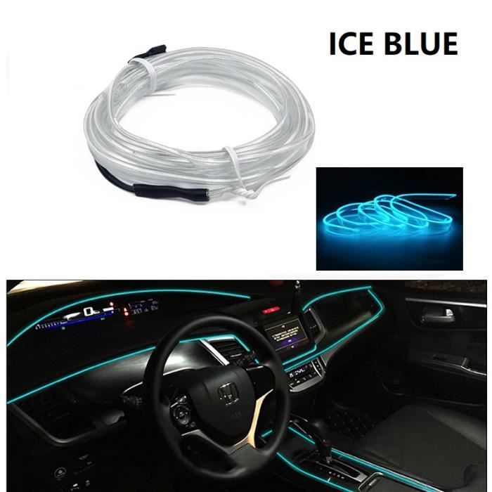 Lampe d'ambiance RGB LED, lumière néon froide pour voiture, pour ...