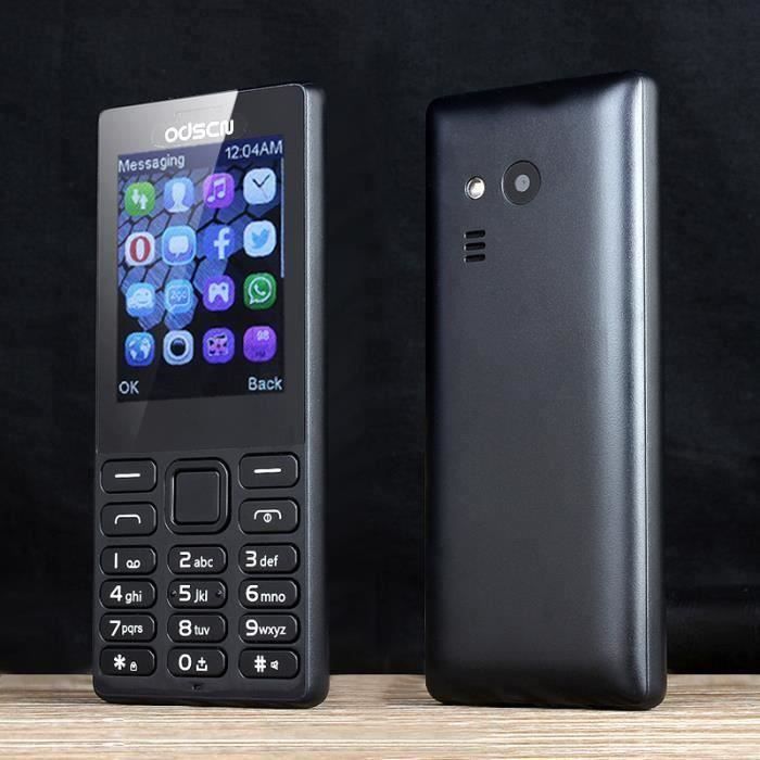 Téléphone Portables pour Seniors mobile Feature Phone Dual SIM Mobile ...