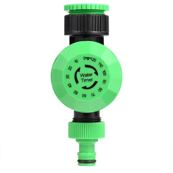 Minuteries pour tuyau d'arrosage Samfox Irrigation Timer, 2-120 Minutes ...