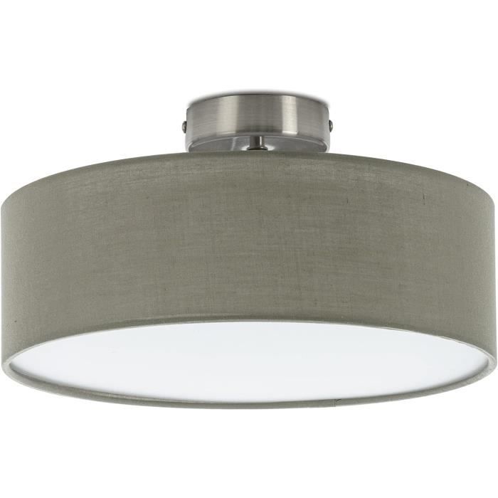 Rabalux Maple 3528 noir mat 24W plafonnier métal et bois