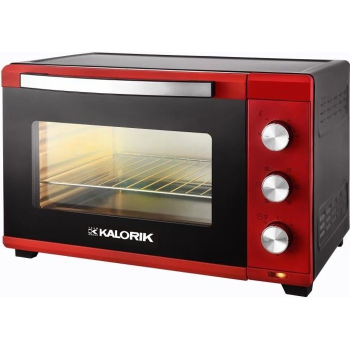 Mini-Four rôtisserie & convection pose libre - KALORIK – TKG OT 2034 CRL RD – 38L – 1600W ...