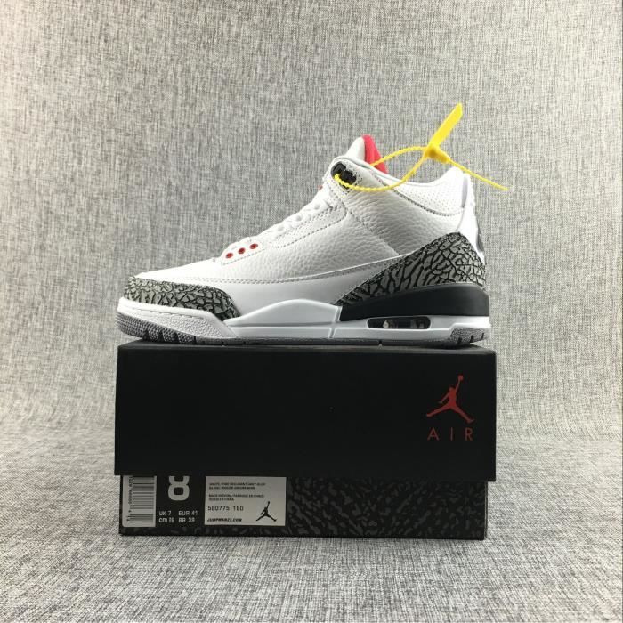 Basket Nike Air Jordan 3 Low Gang - Blanc - Hommes et Femmes - Taille ...