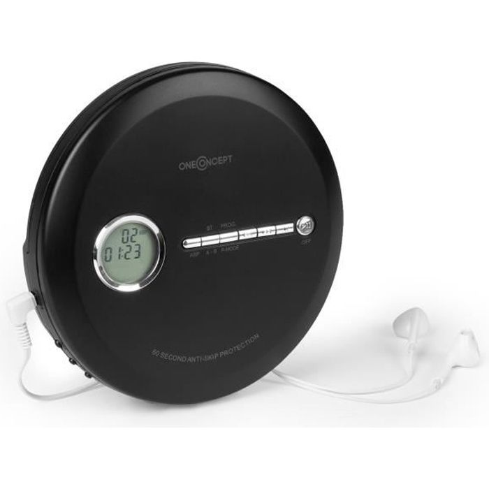 OneConcept CDC 100MP3 Discman Lecteur Baladeur CD CD-R MP3-CD CD-RW ...