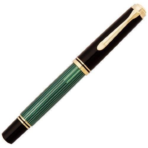 Pelikan Premium Stylo plume de luxe Souverain M600 Pointe Moyenne Noir ...