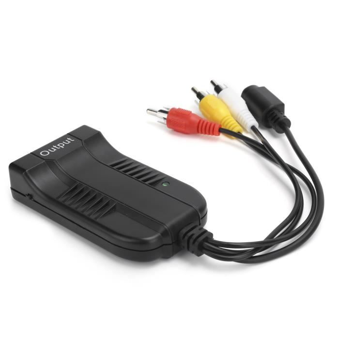 TMISHION Adaptateur HDMI CVBS Adaptateur convertisseur Z51B CVBS S ...
