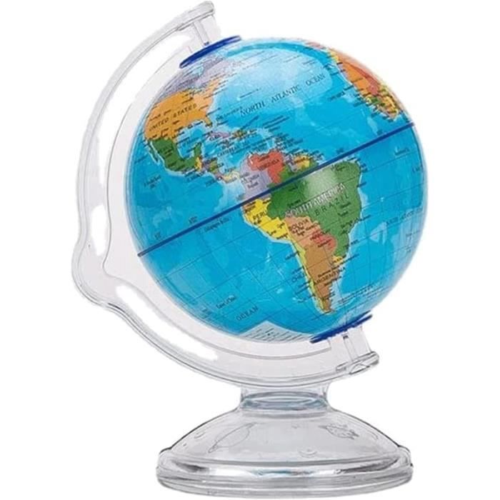 Globe Rotatif Avec Support Globes Globe Terrestre De 3,9 Pouces Pour ...