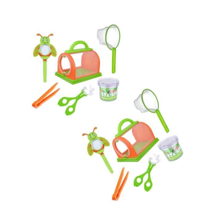 2x Explorateur Visionneuse D'insectes Jouet Randonnée Life Bug Attraper ...