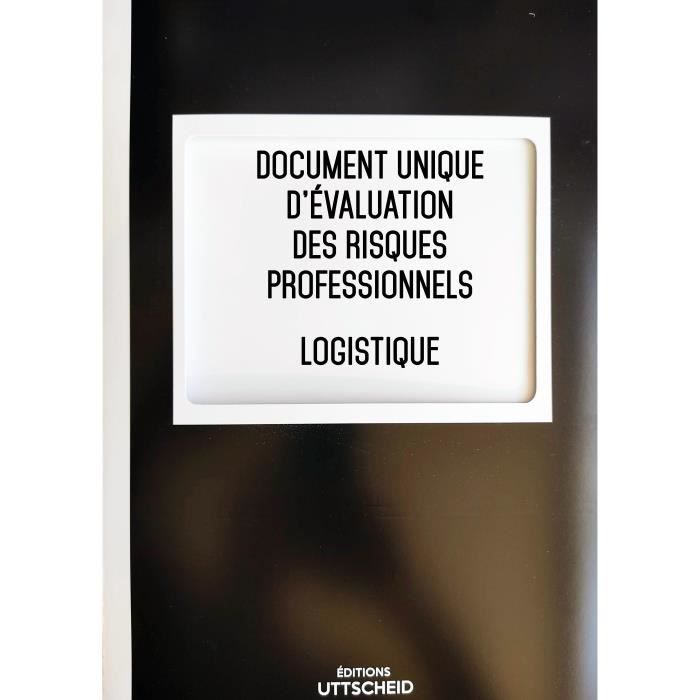 Document unique d'évaluation des risques professionnels métier (Pré ...