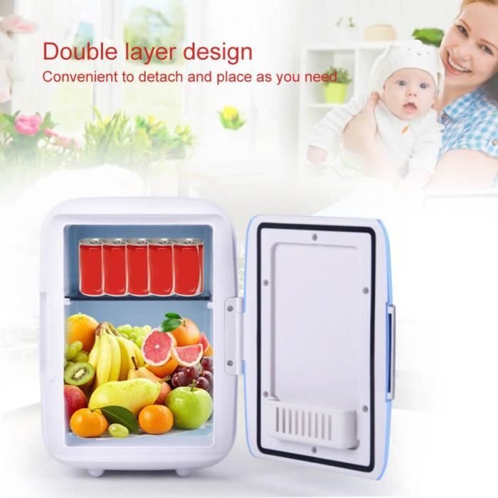 Mini Réfrigérateur de voiture Double Couche 12V 4L stock de fruit ...