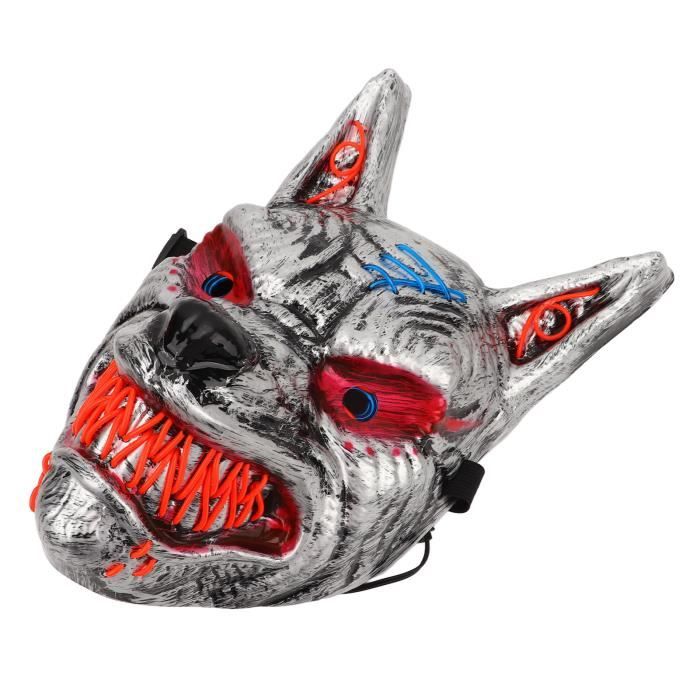 De Loup D'Halloween À Led De Tête De Loup D'Halloween Anime Demon Led ...