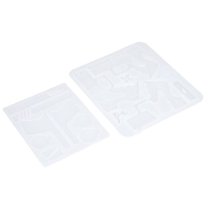 VINGVO grands moules époxy Moule en silicone bricolage fait à la main ...
