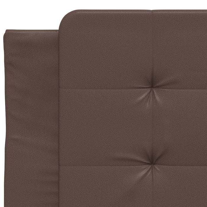 1 Place - Cadre de lit simple avec Tête de lit - VIDAXL - sans matelas ...