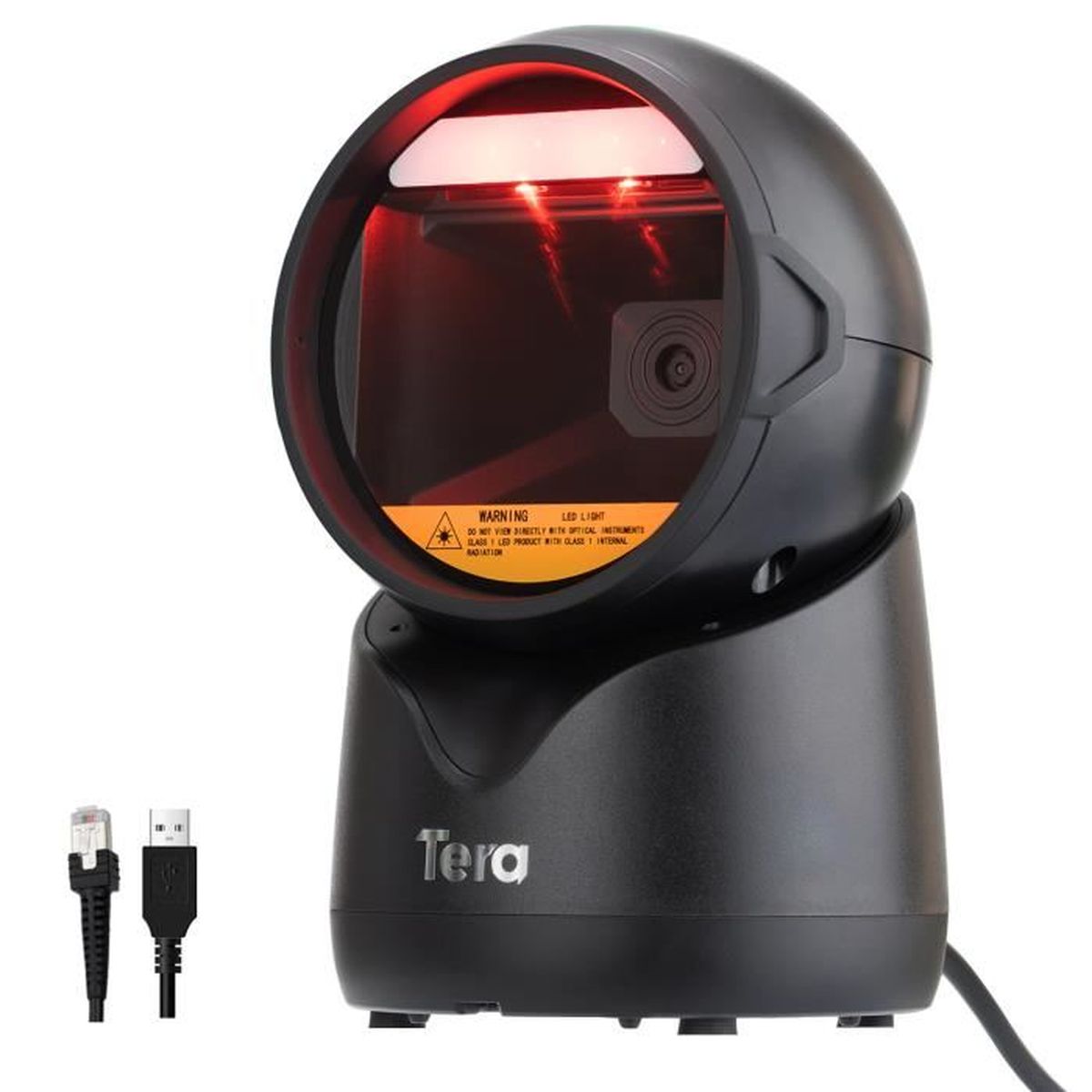 Tera 2D Lecteur de Code Barre USB, Scanner de QR Code Omnidirectionnel ...