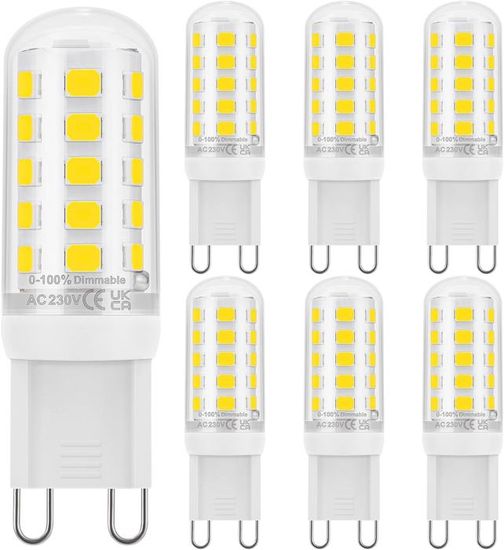 Dimmable Ampoule G9 LED Blanc froid 5000K 26W remplacement des ampoules halognes 30W 260LM Lampe ...