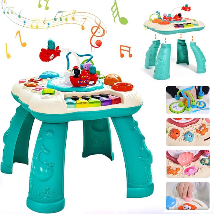 Table d'activité Jouet, MARSEE Table Activité Bébé 1 2 3 Ans, Jouet ...