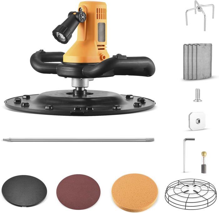 Machine de lissage de mur de truelle de ciment de ciment et quatre ...