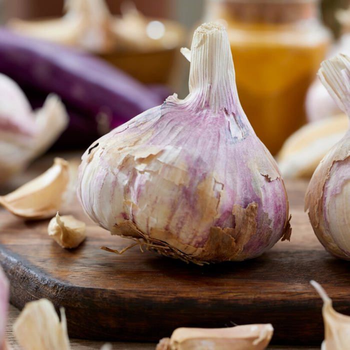 Plantation d'ail (500 g), oignon de légumes légèrement épicé, bulbes à ...