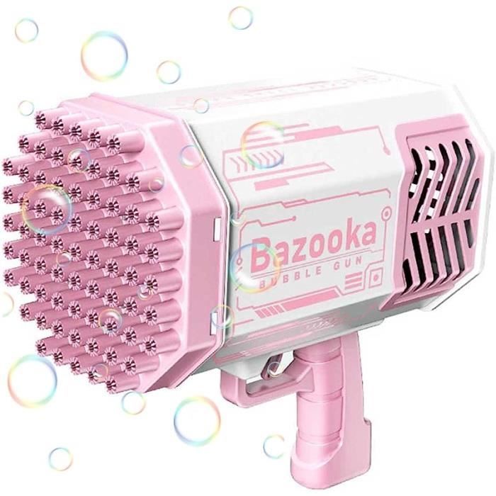 Blaster à bulles - Non spécifié - Machine à bulles - 69 trous - Rose ...