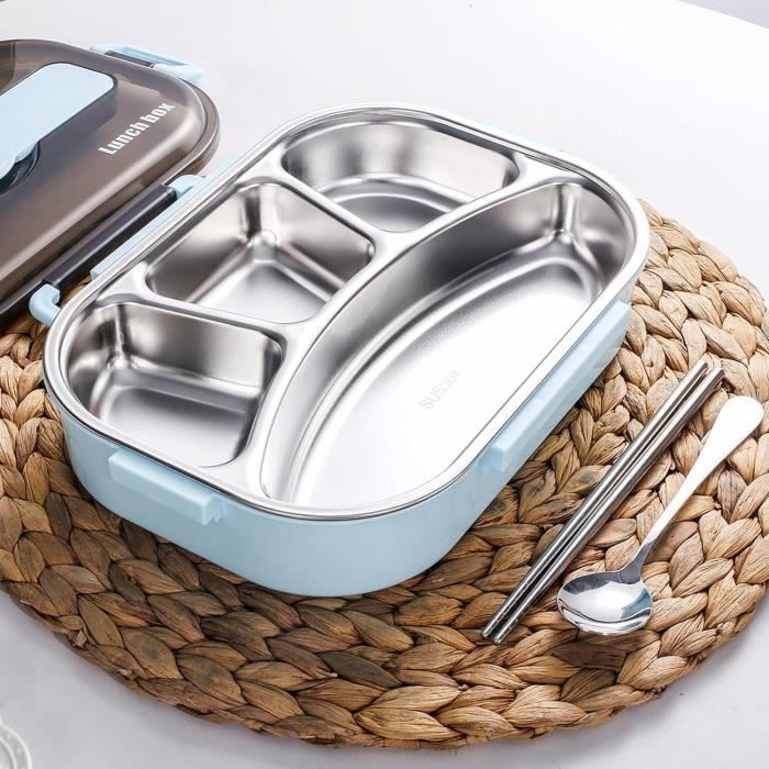 Doodran Boîte À Bento Avec Compartiments Et Couverts Et Sac Isotherme ...