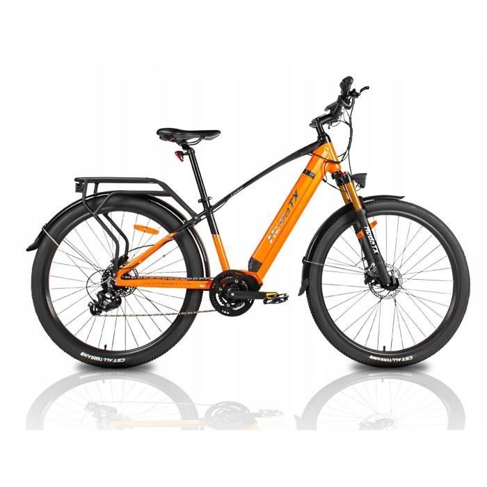 Vélo électrique TX90 XOFO Mid moteur 500W 16AH 45km-h 70KM frein à ...