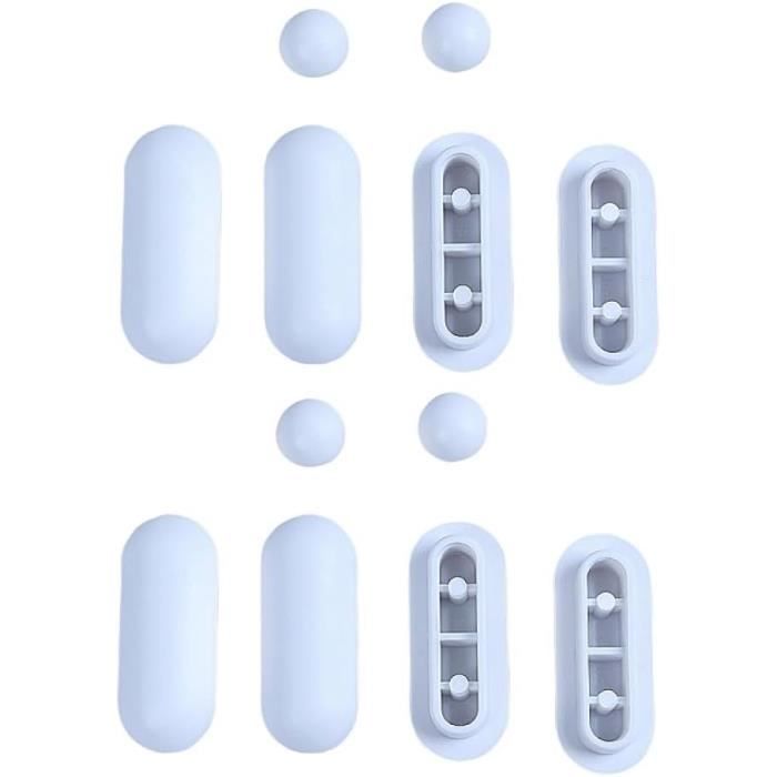 Amortisseur Universel Wc - Tampons Pour Abattant De Wc - Kit D ...