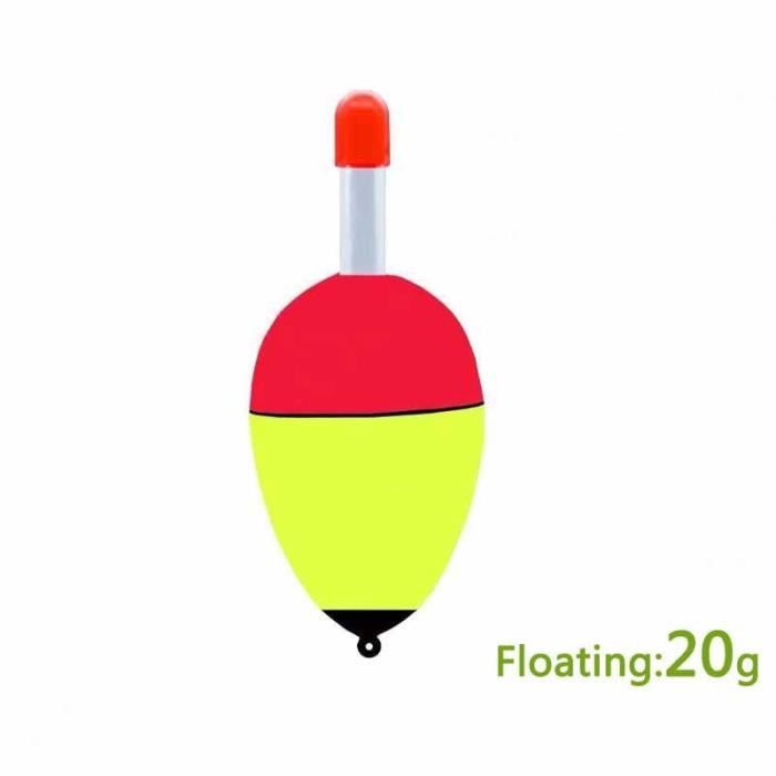 Flotteur de pêche en mousse souple EVA, bâton léger, Bobber, Boia ...