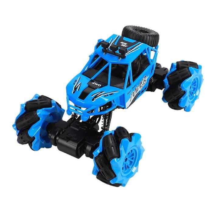 Voiture télécommandée 2.4GHz 4WD avec 2 types de télécommande-Terrain ...