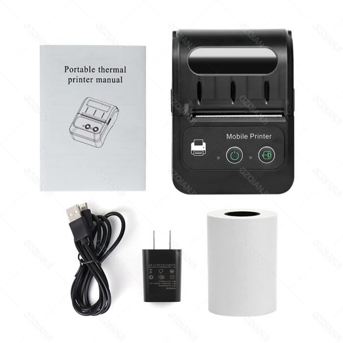 Toutes Nos Imprimantes Mini Imprimante Thermique Portable Sans Encre