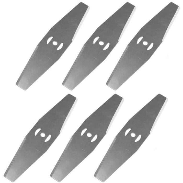 Onefire 6pcs Blade métallique de Coupe Bordure sans Fil ElectriqueA364 - Cdiscount Jardin