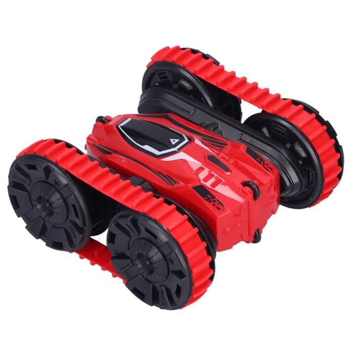Dioche Modèle de voiture RC Voiture de cascade télécommandée 2 en 1 sans fil 2.4G 4 roues ...