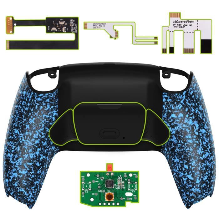 EXtremeRate Rise 2.0 Remap Kit 2 Palette pour ps5 Manette BDM-010&020, Bleu Texturé - Cdiscount ...