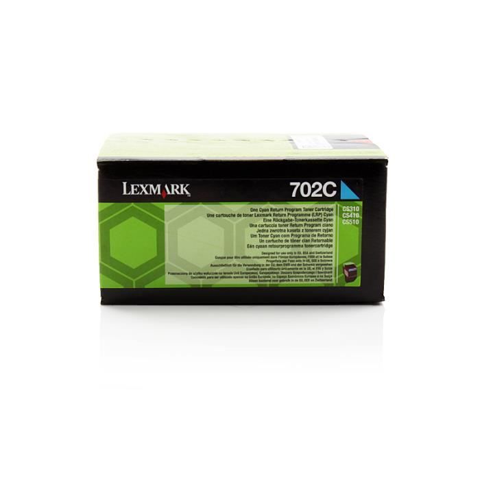 Lexmark CS 410 dn - Original Lexmark 70C20C0 / 702C - Cartouche de ...