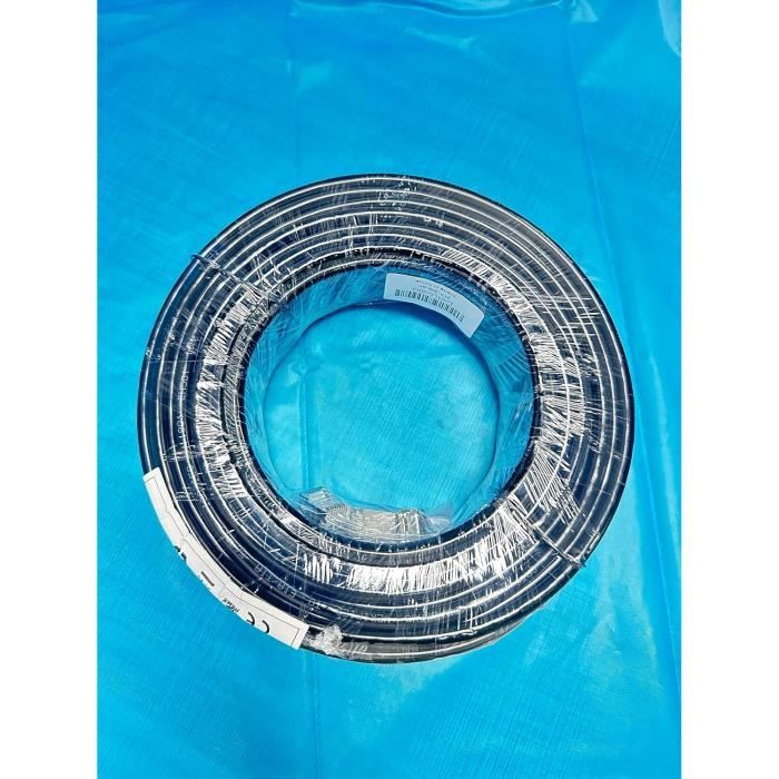 Câble Ethernet Cat 6 FTP 30m Noir MEIPEK - Excellente immunité aux ...