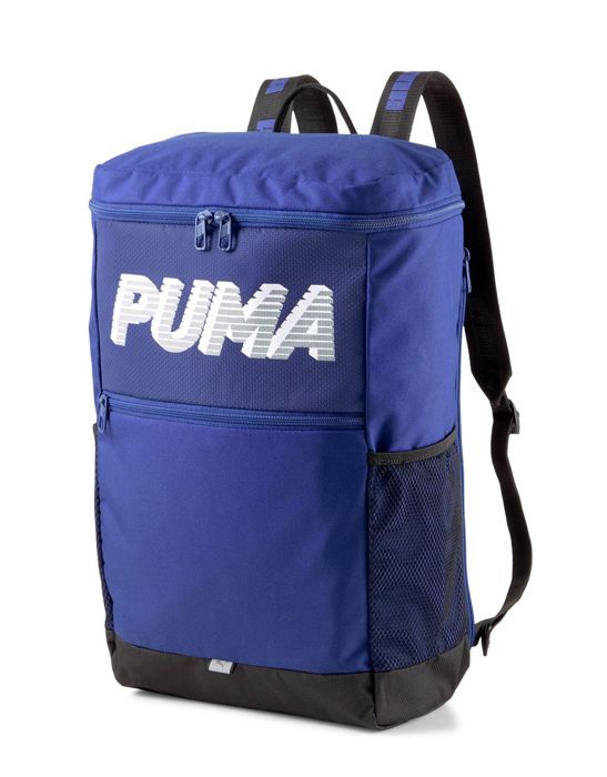 PUMA Sac à dos bleu pour femme et homme - EvoEss Box Backpack Elektro ...