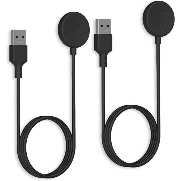 Lot De 2 Câbles De Charge Pour Google Watch 2 - Câble De Rechange ...